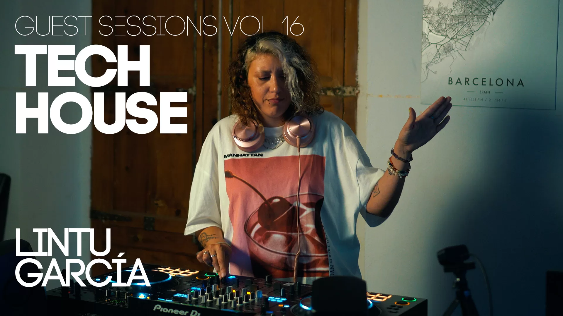 Guest Sessions Vol. 16 - Lintu García [Tech House Mix] - Dj Fede Roses
